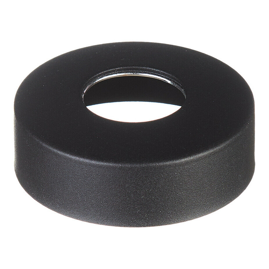 Отражатель декоративный для полотенцесушителя 3/4 d73 мм цилиндрический черный