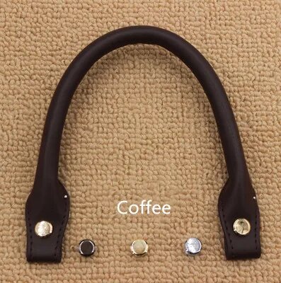 Кожаный ремешок для сумки Coffee 32 см