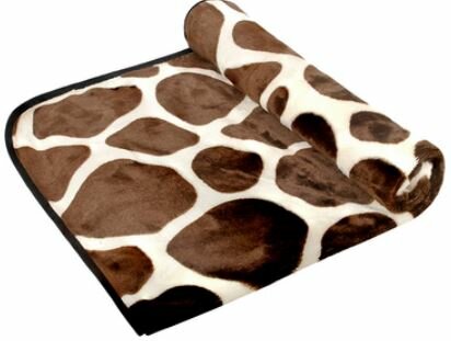 Yami-Yami Плед-подстилка для животных "Жираф" 100*75см, велсофт 0.24 кг