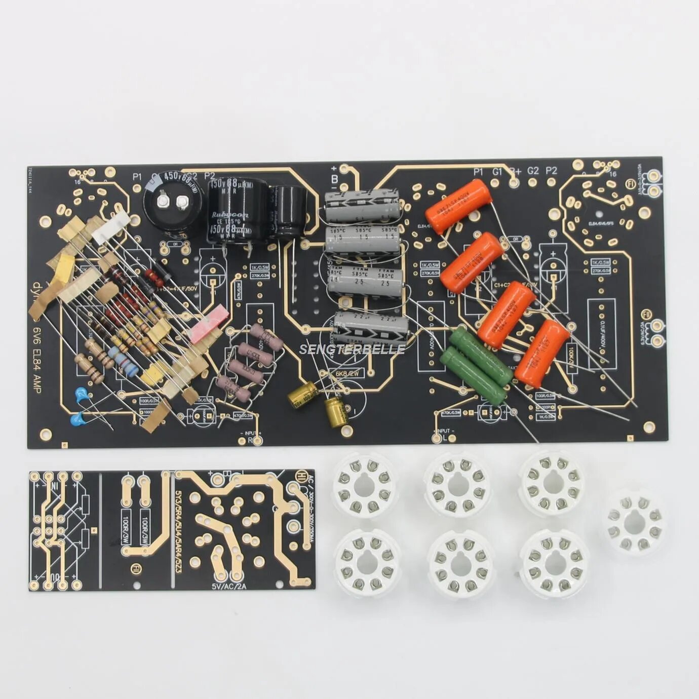 Ламповый усилитель SENGTERBELLE HiFi 6V6/EL84 10 Вт Kit A