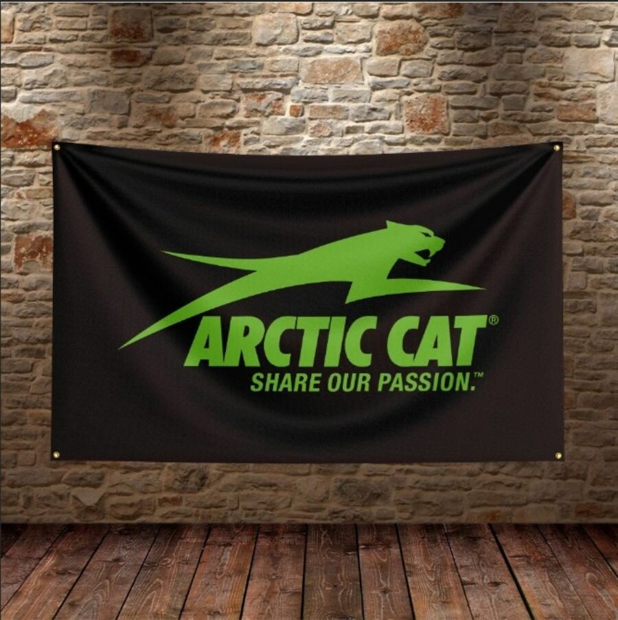 Флаг плакат баннер Arctic Cat — фото 1