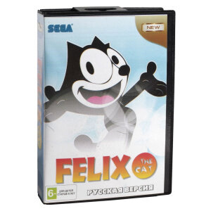 Картридж 16bit одноигровый Felix The Cat, для игровых приставок