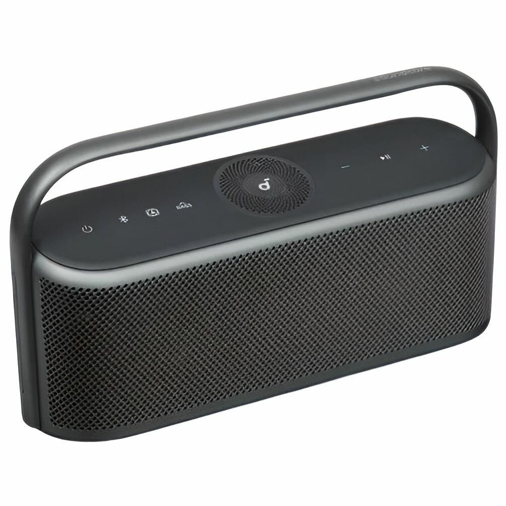 Портативная колонка SoundCore Motion X600, Bluetooth 5.3, АКБ 6400 мАч, мощность 50Вт, черная