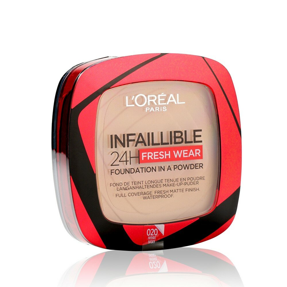 L'Oreal Paris пудра Infaillible 24h Fresh Wear №20 Ivory