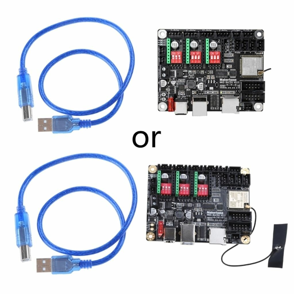 MKS DLC32 V2.0, материнская плата автономного контроллера, 32 бита, ESP32, WIFI, GRBL TFT для сенсорного экрана, настольного компьютера, лазерная гравировка Mac
