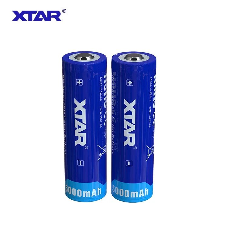 Аккумулятор XTAR 21700 5000 мАч, 2 шт.