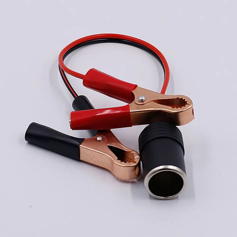 Автомобильный прикуриватель 12В, гнездовой разъем, cable clamp