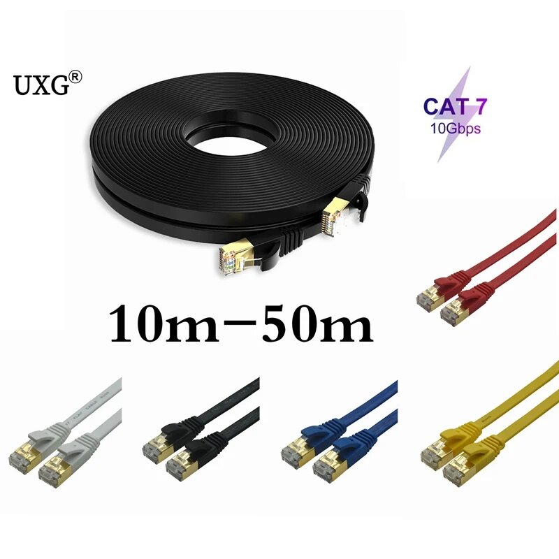 UXG CAT7 Ethernet кабель 10 Гбит/с белый, 15m