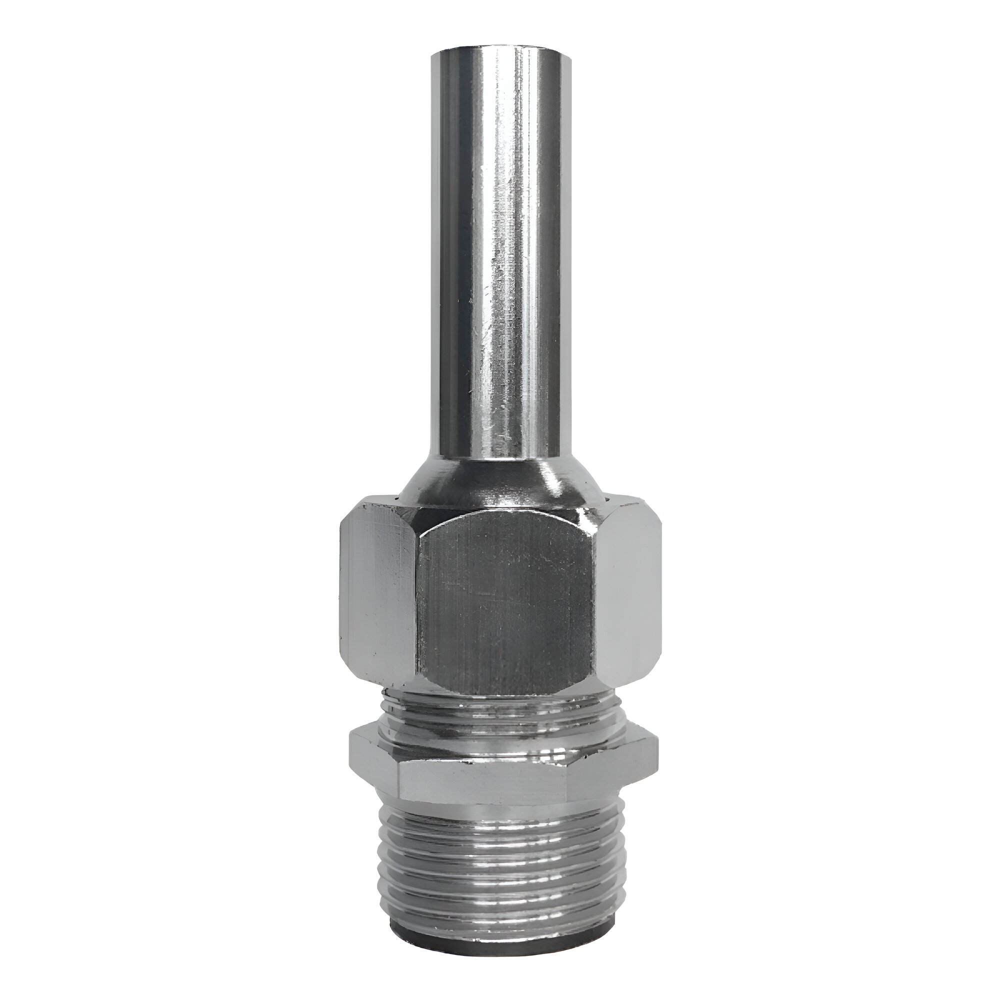 Фонтанная насадка, одноструйная, комета, Pondtech ZC 16S, латунь/хром, 16 мм, 1"