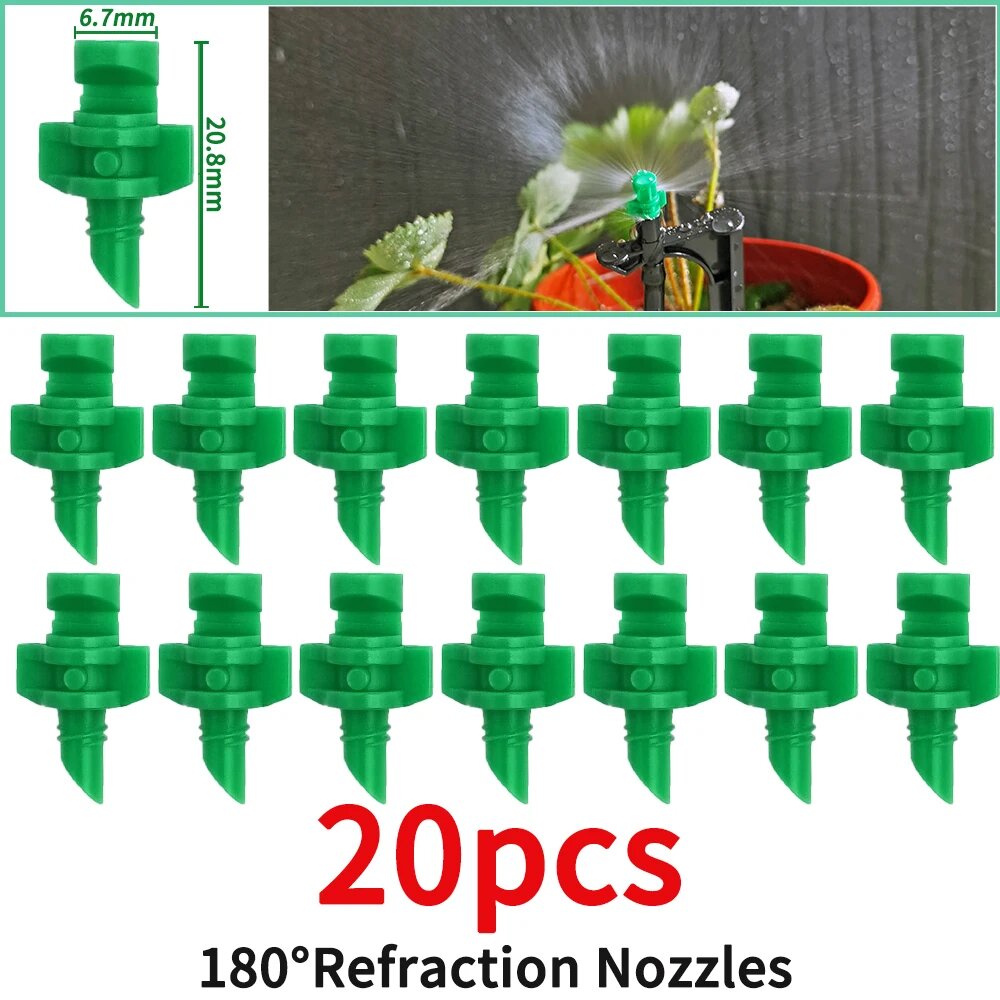 Насадки для шланга Oasis 20 шт. Зеленый, KSL01-155-180-20PCS