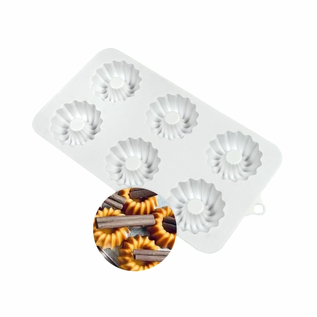 Форма для выпечки,6. форма для мусса "Эвен Саварин Мадлен"-Savarin