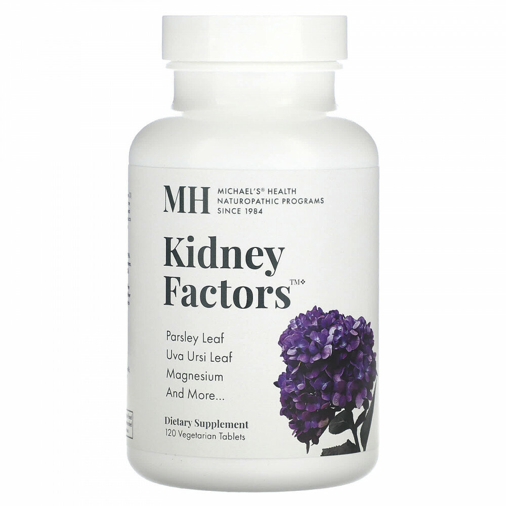 Michael's Health, Kidney Factors™, 120 вегетарианских таблеток