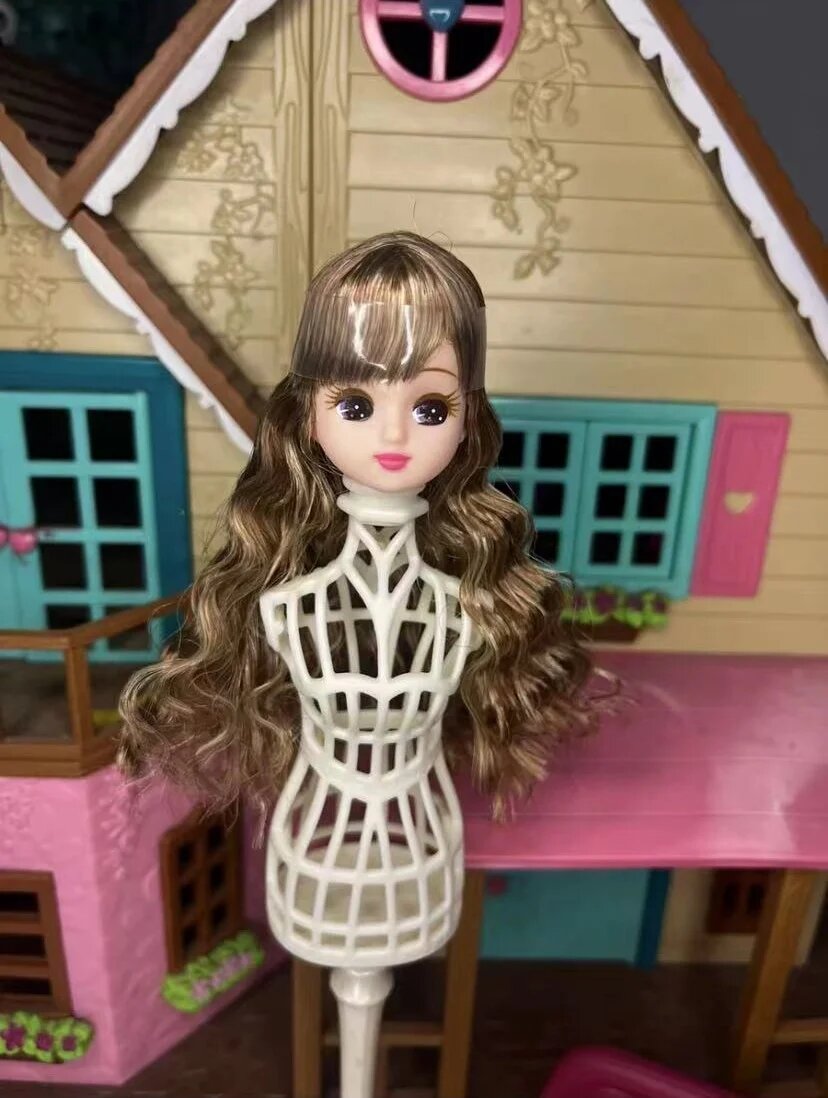 Мягкие пластиковые высококачественные головы для кукол Licca, головы для кукол 1/6, аксессуары 04