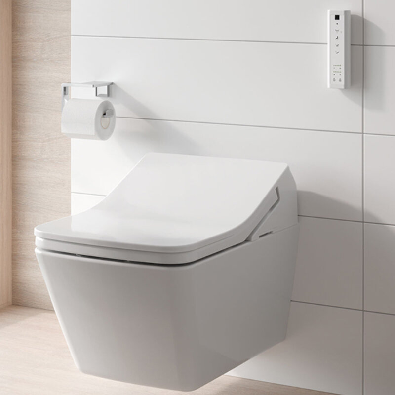 Унитаз подвесной для WASHLET SX TOTO SX CW522ERY#XW, безободковый, без крышки сидения