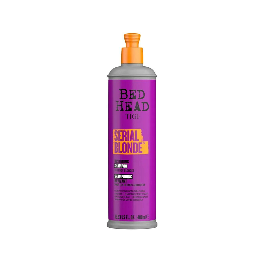 TIGI Bed Head Serial Blonde Shampoo - Восстанавливающий шампунь для блондинок 400 мл