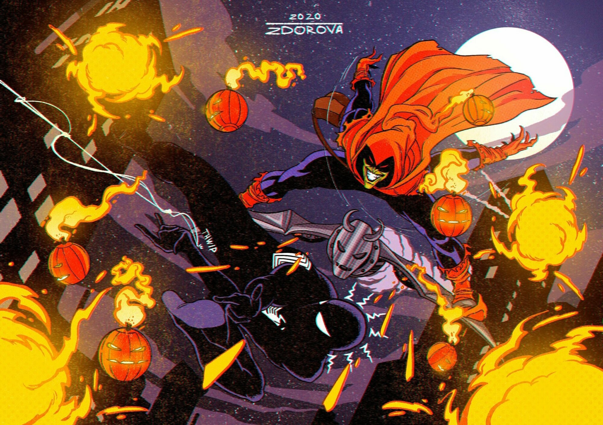 Открытка Spider-Man: Hobgoblin Black Variant