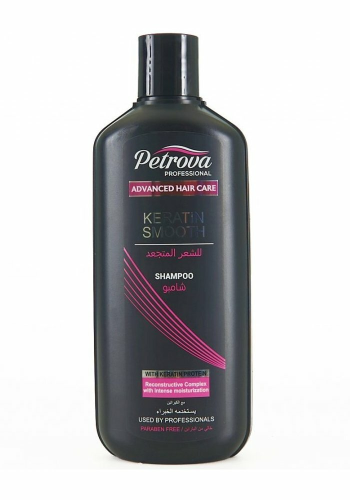 Petrova Professional Advanced Hair Care - Keratin Smooth Shampoo Шампунь "кератиновое восстановление" для поврежденных волос 400 мл.