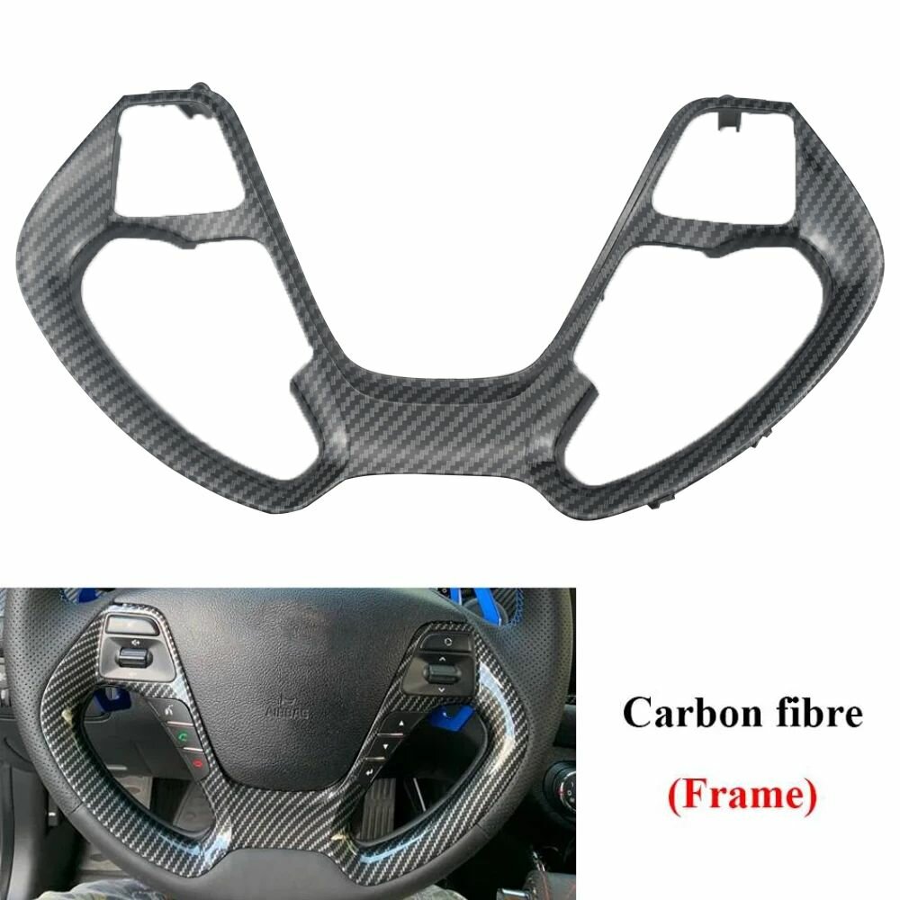 Для KIA K3 K3S Cerato Ceed JD Rio 3 рулевое колесо без кнопки Высококачественная панель переключателей рулевого колеса
