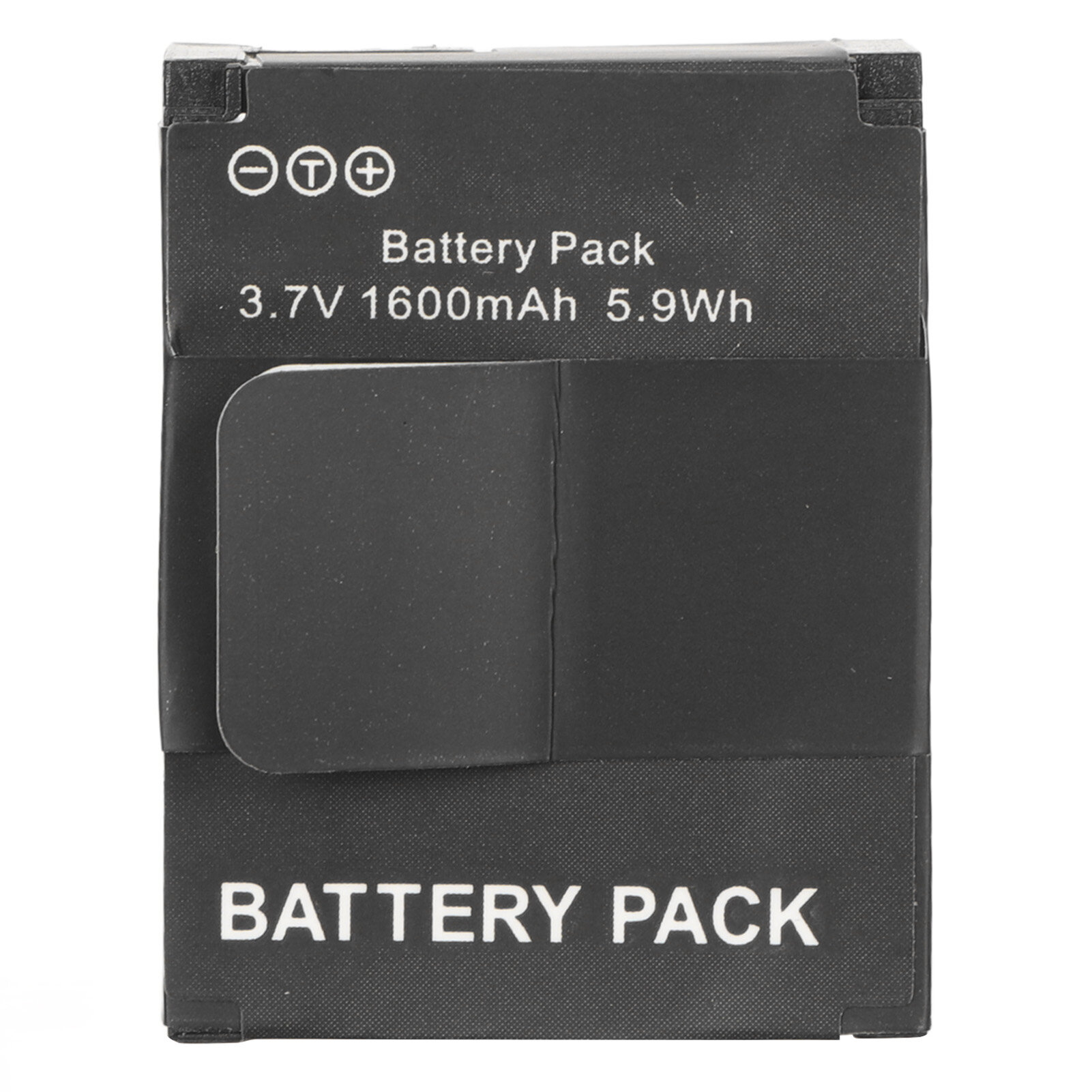 Action Camera Battery 1600mAh Rechargeable Replacement Lithium Ion for Sports