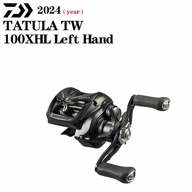 2024 DAIWA TATULA TW 100XHL LEFT HANDED Рыболовное колесо Для левшей Рыболовные снасти-