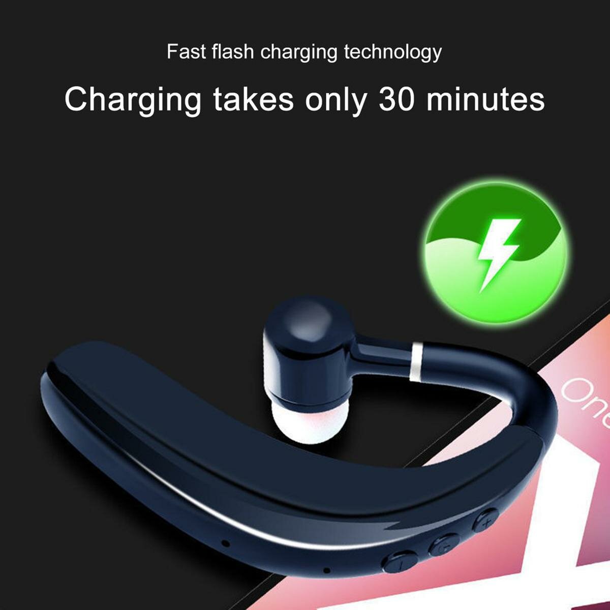 Новые беспроводные наушники для автомобиля, совместимые с Bluetooth 5.0, гарнитура, наушники Handsfree, мини-наушники с