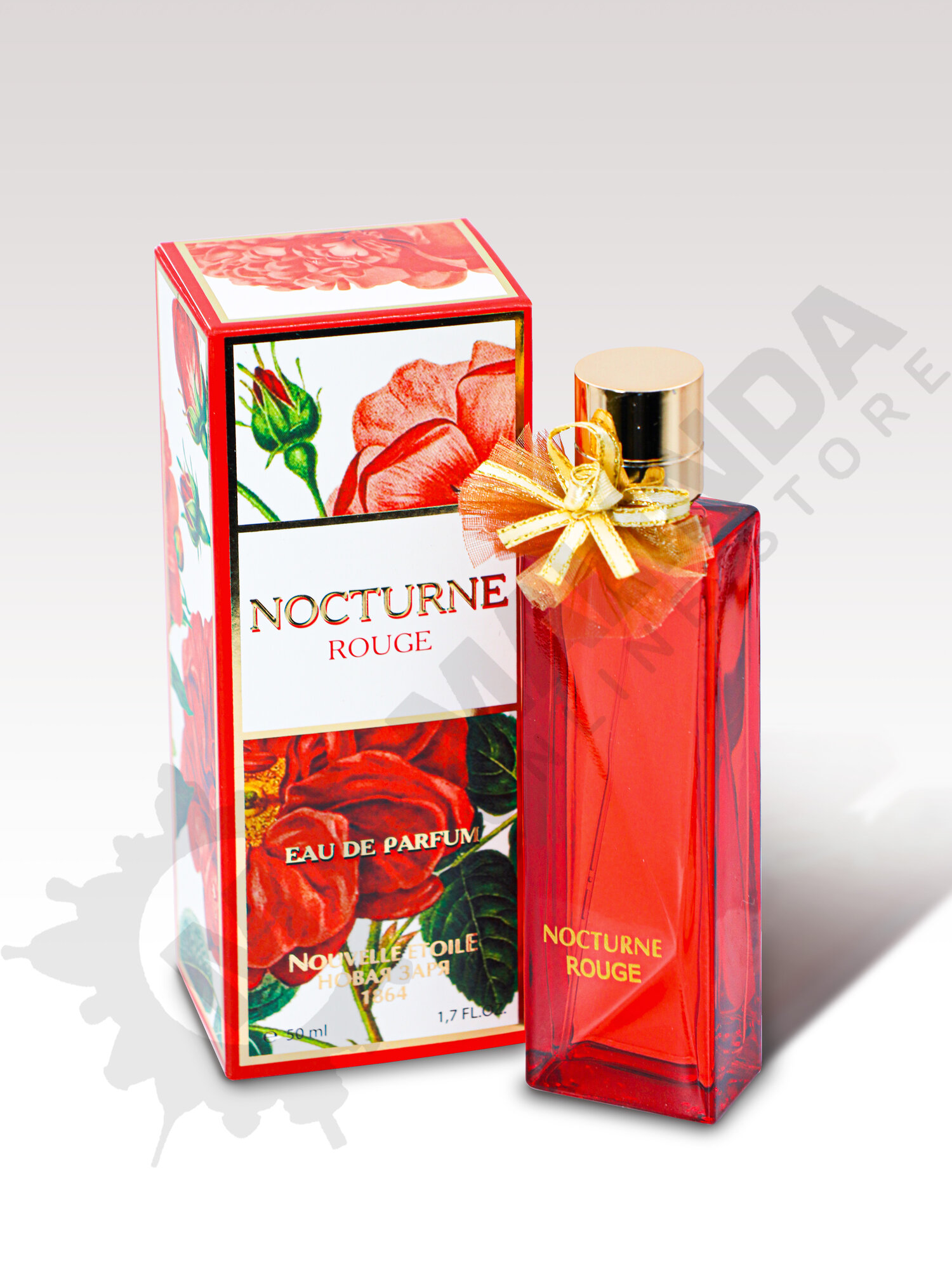 Новая заря Женская парфюмерная вода Ноктюрн красный 50 мл