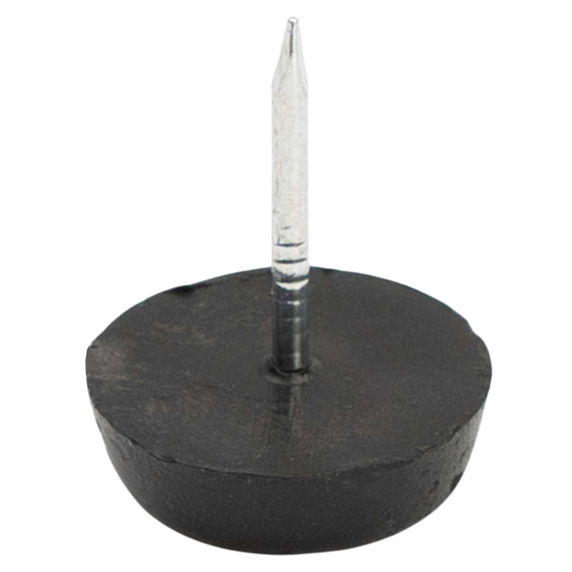 Подпятник на гвозде Tech-Krep круглый 20x14 мм пластик цвет белый 4 шт.