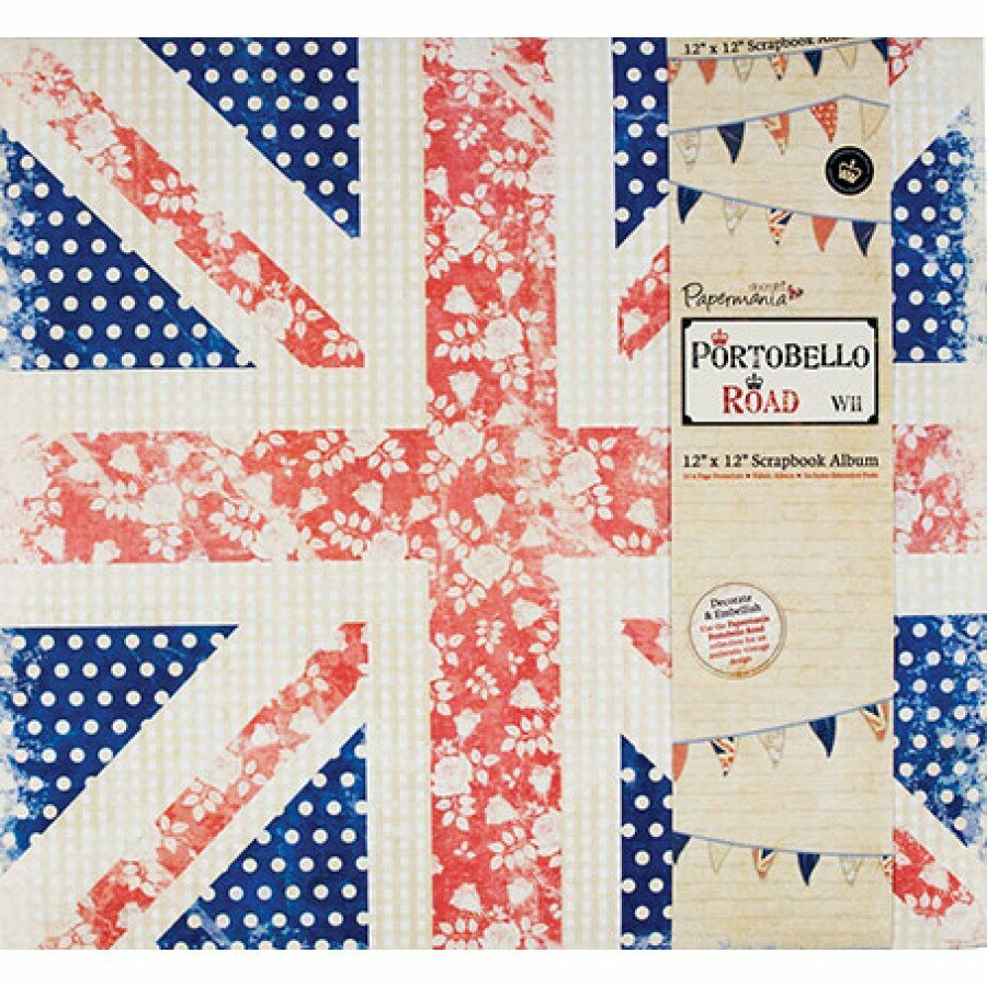 Заготовка для альбома Union Jack 30,5 х 30,5 см* DOCRAFTS PMA101106