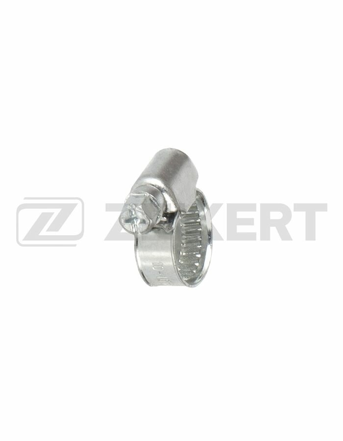 Хомут зажимной из оцинкованной стали 10-16 мм, ZEKKERT BE5009, цена за 1 штуку