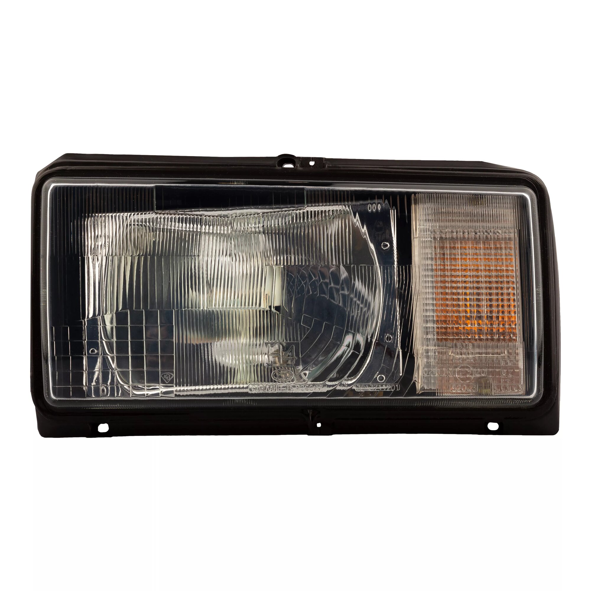 Фара ВАЗ-2105 левая в сборе c бел. пов. (Автосвет) 391.3711-01