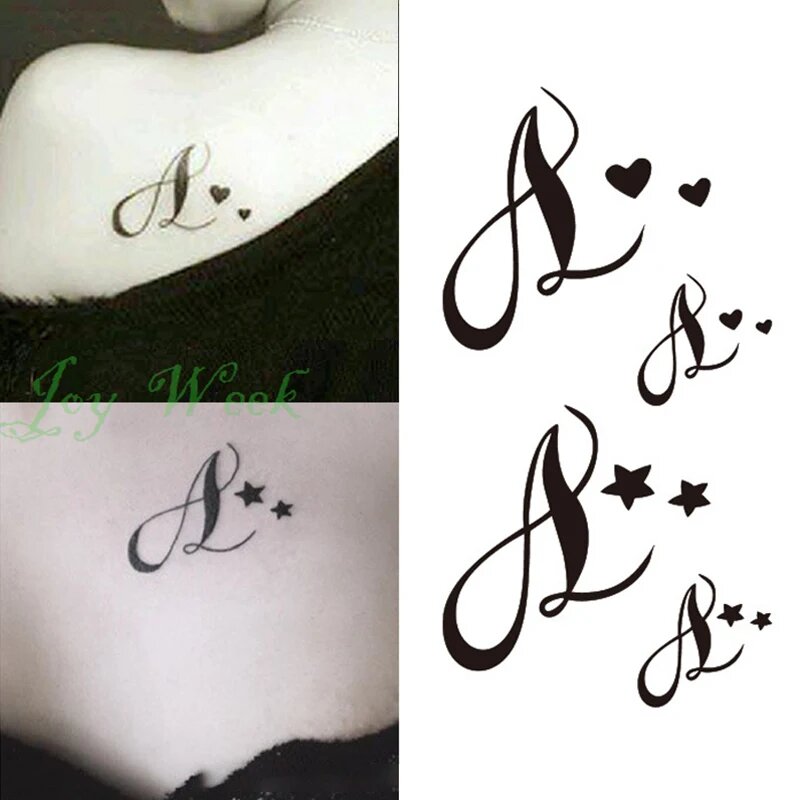 Тату-наклейки временные водостойкие, маленькая музыка, надпись love, тату-наклейки на флэш-тату для девушек и женщин