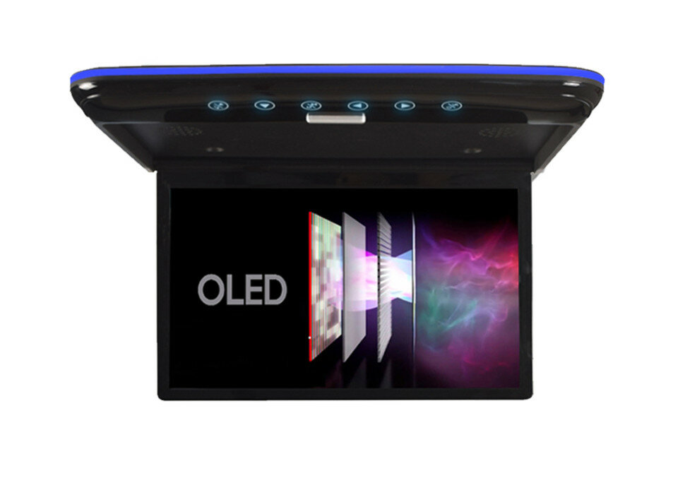 Потолочный Смарт ТВ 13,3" ERGO ER1330AN Oled (1920X1080, Android) Черный