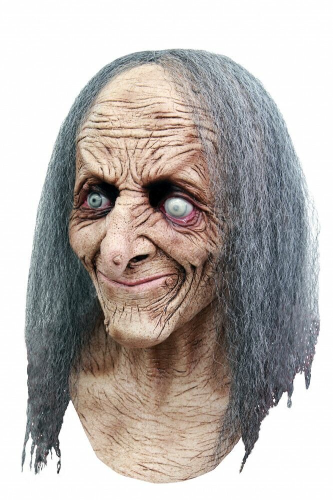 Маска для Хэллоуина "Ведьма Агата" Ghoulish Productions, искусственный волос, бежевый