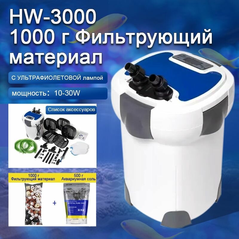 Фильтр для аквариума внешний SUNSUN HW3000