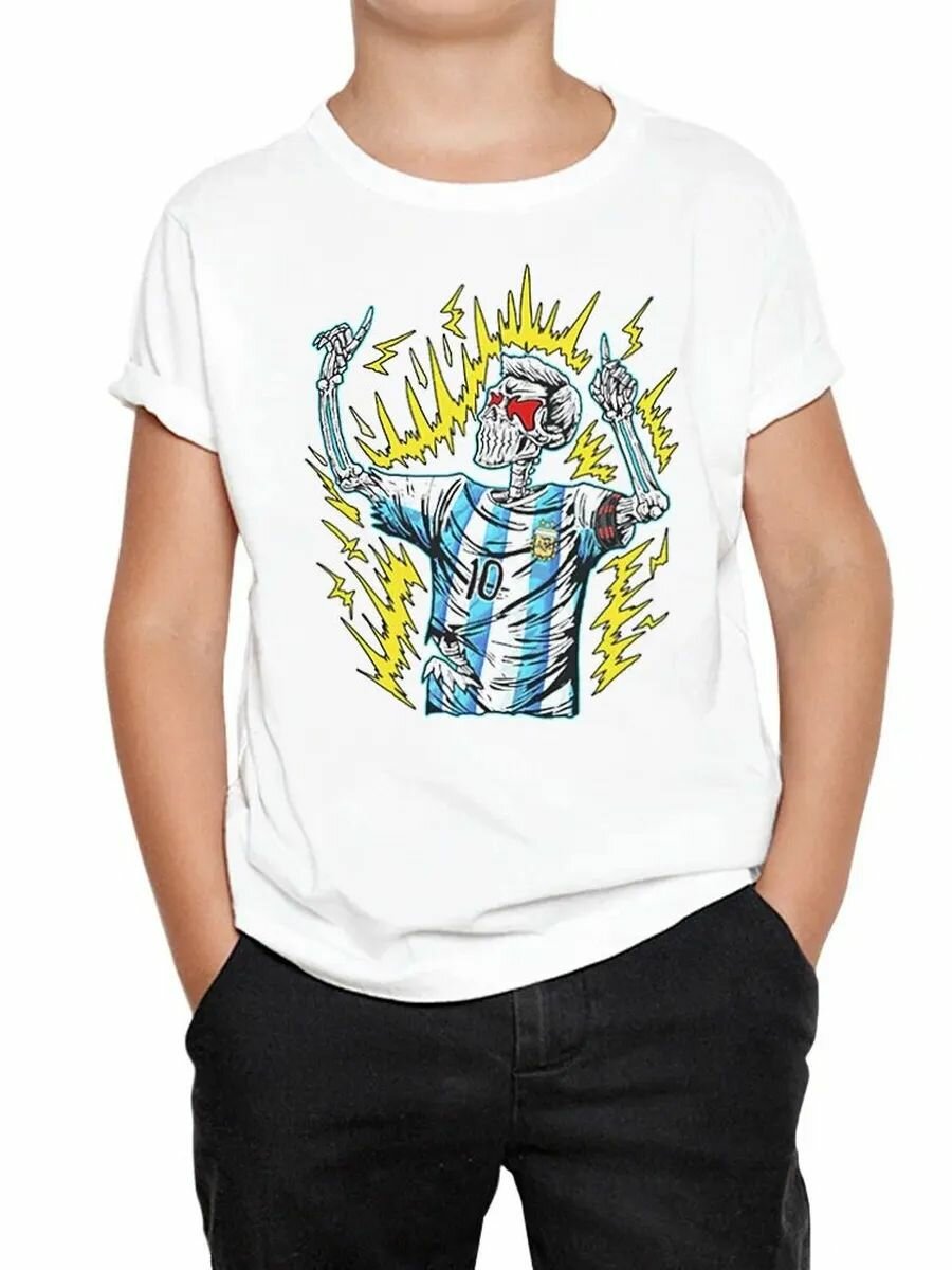 Футболка Лионель Месси / Для Мальчиков / Девочек