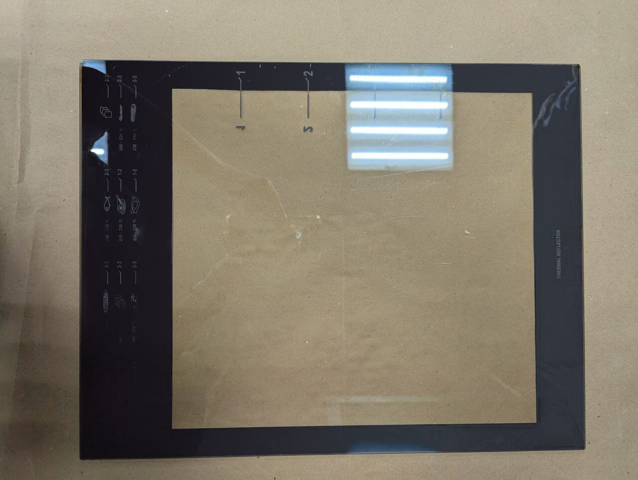 350*447 Стекло Духовой шкаф, внутренне стекло