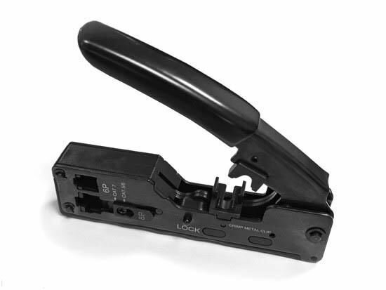 Клещи обжимные LANS LT-CAT 567 Кримпер rj45 rj11 для витой пары CAT5, CAT6, CAT7