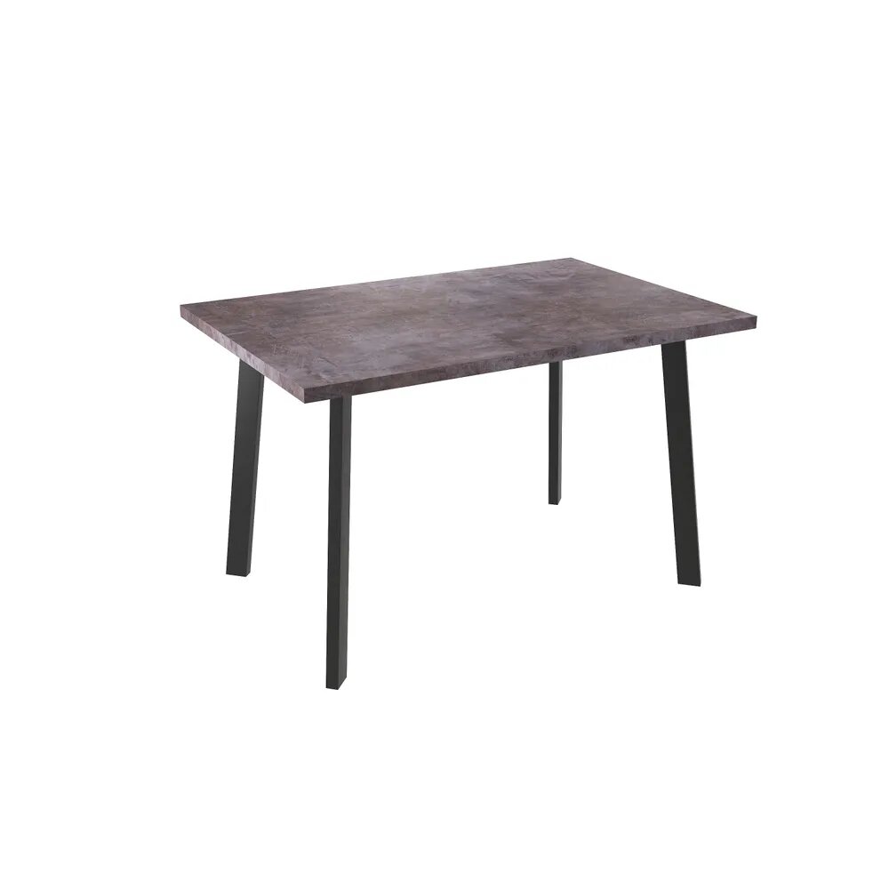 Simply office Обеденный стол нераздвижной Angle, Камень-темный 120х80 см.