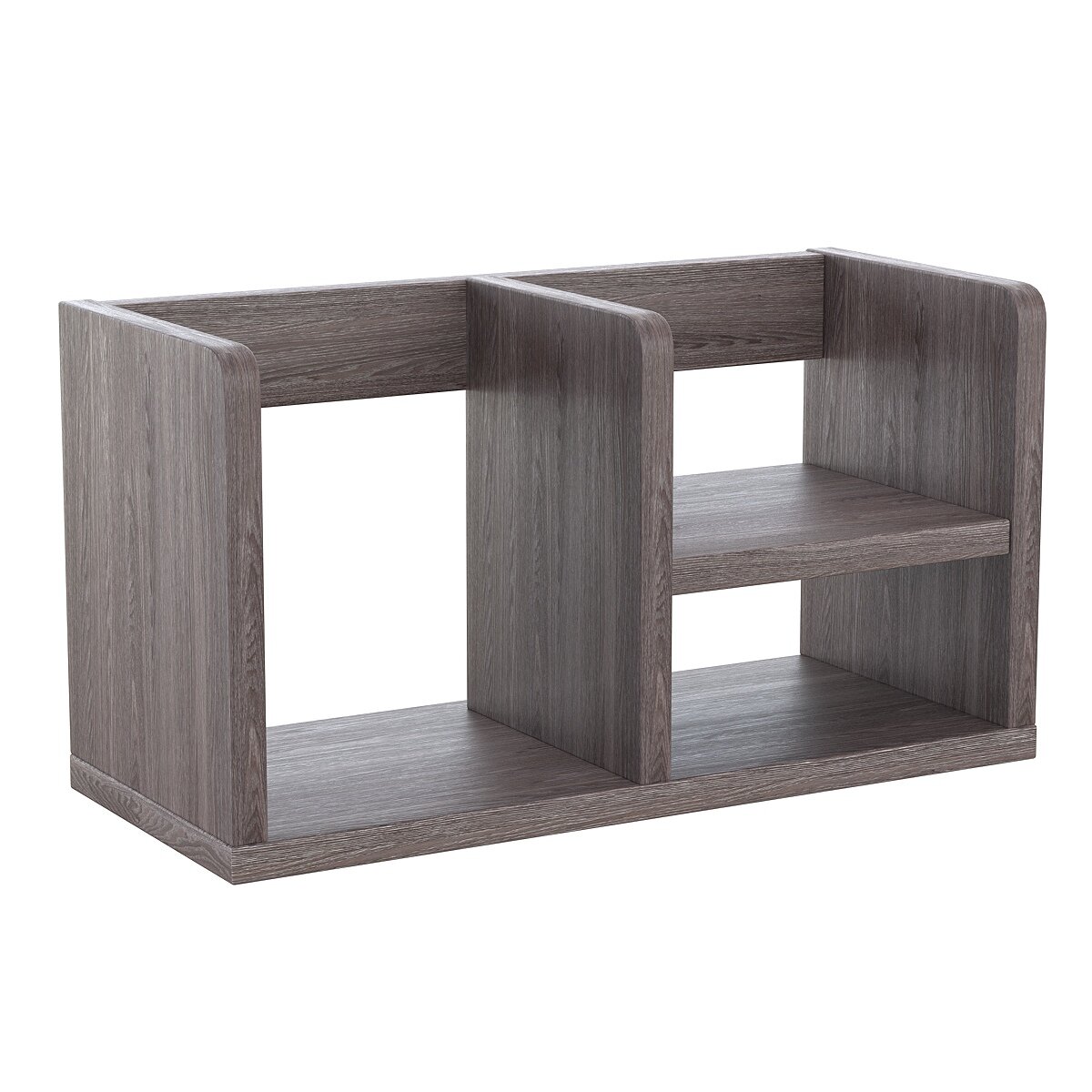 Полка настольная Вектор №13, Ясень Анкор темный - U31105. Производитель товара - компания ТОБ.