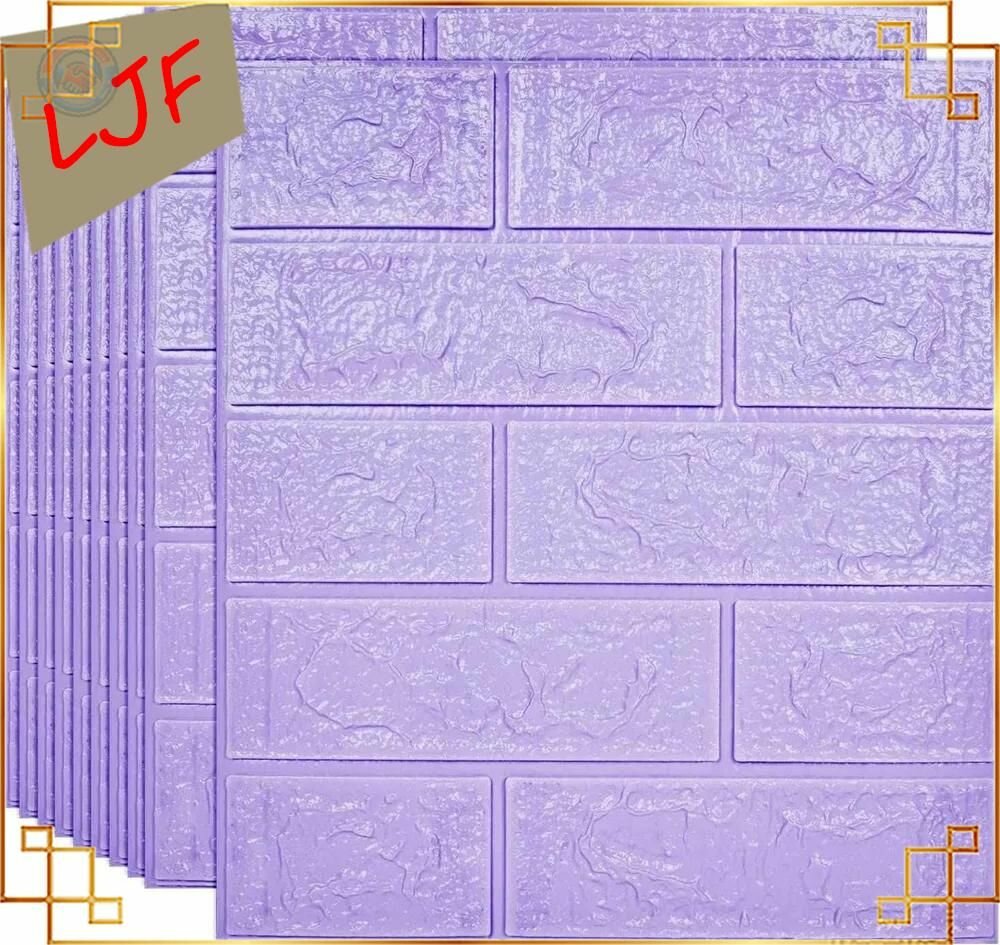 Самоклеящиеся 3D стеновые панели для быстрого ремонта, безопасные наклейки на стену с нулевым формальдегидом, мягкий декор для детской и кухни, легко моются и не трескаются