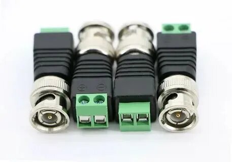 BNC штекер с клеммной колодкой, под винт 4 шт