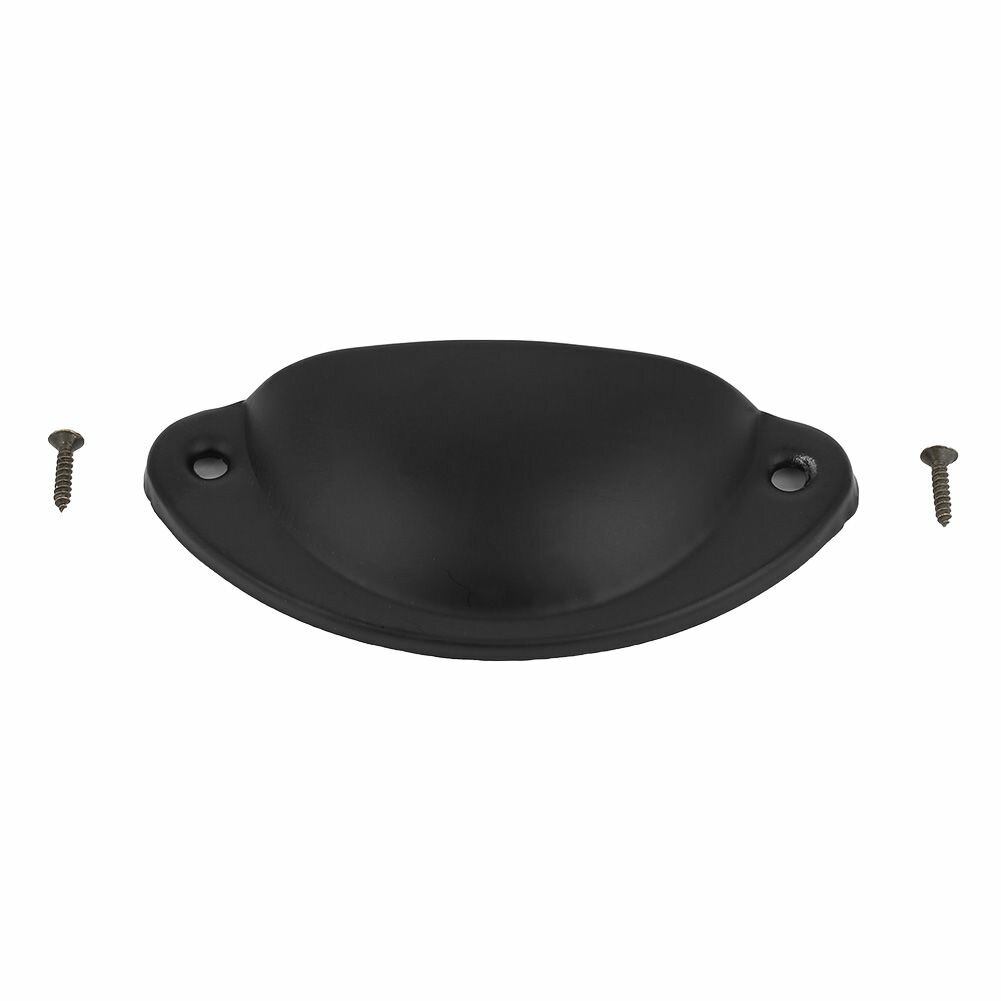 Ручка-ракушка, черная, 10 шт.