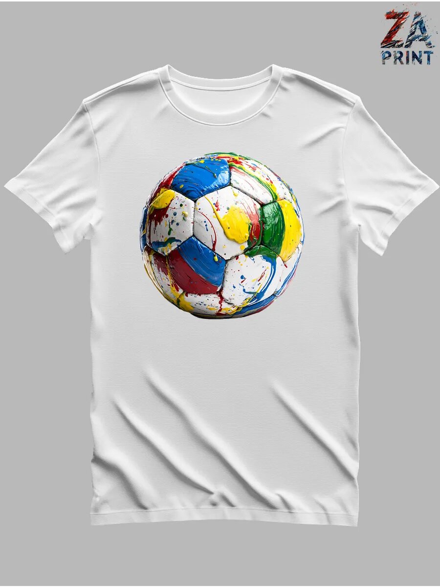 Футболка футбольный мяч