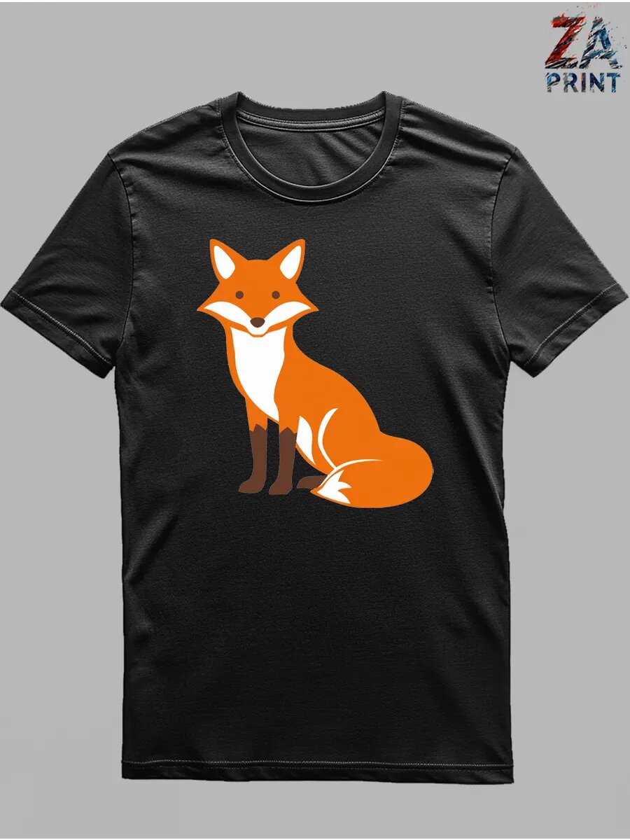 Футболка лиса