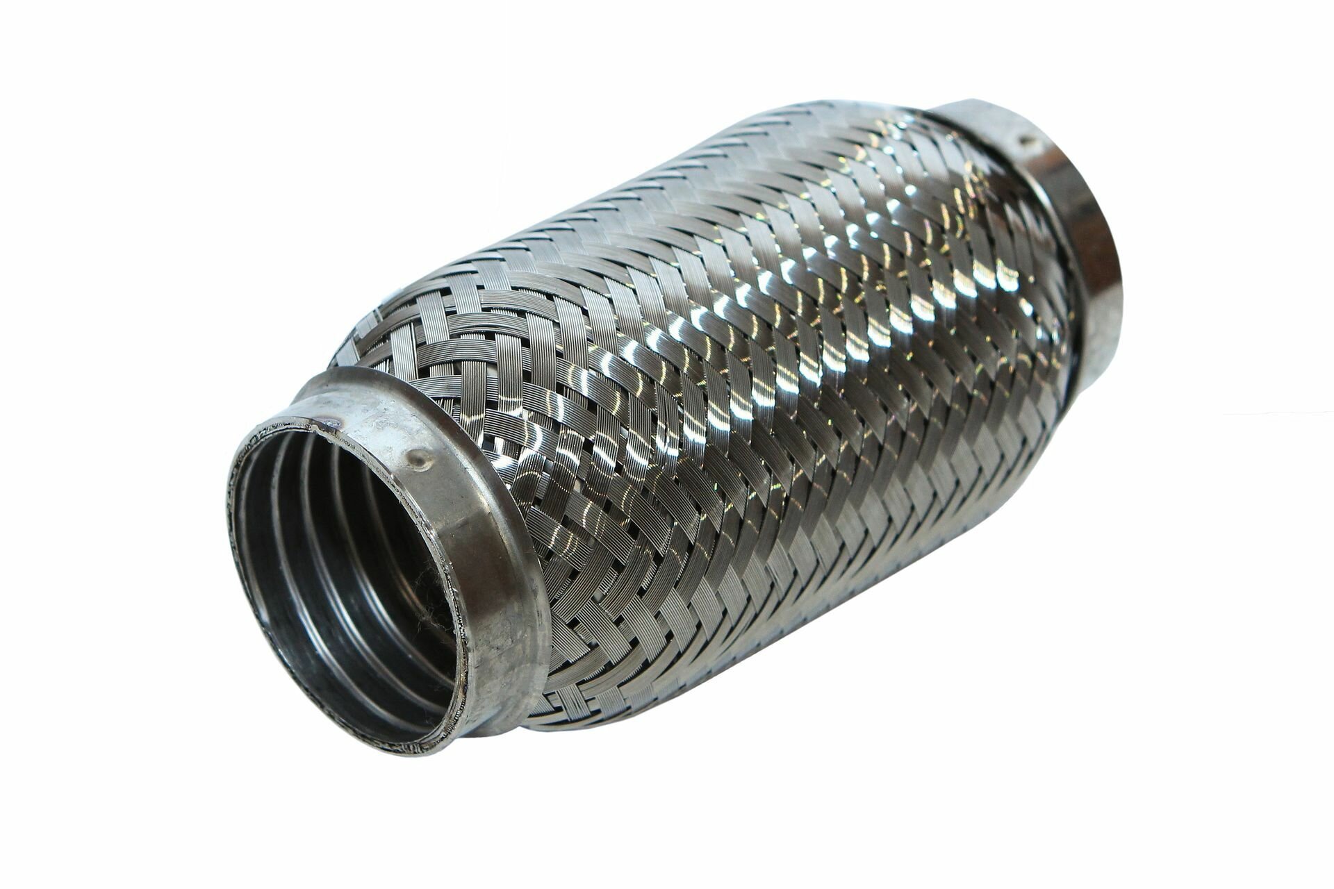 Гофра глушителя InterLock, диаметр 50 мм, длина 150мм, трехслойная усиленная