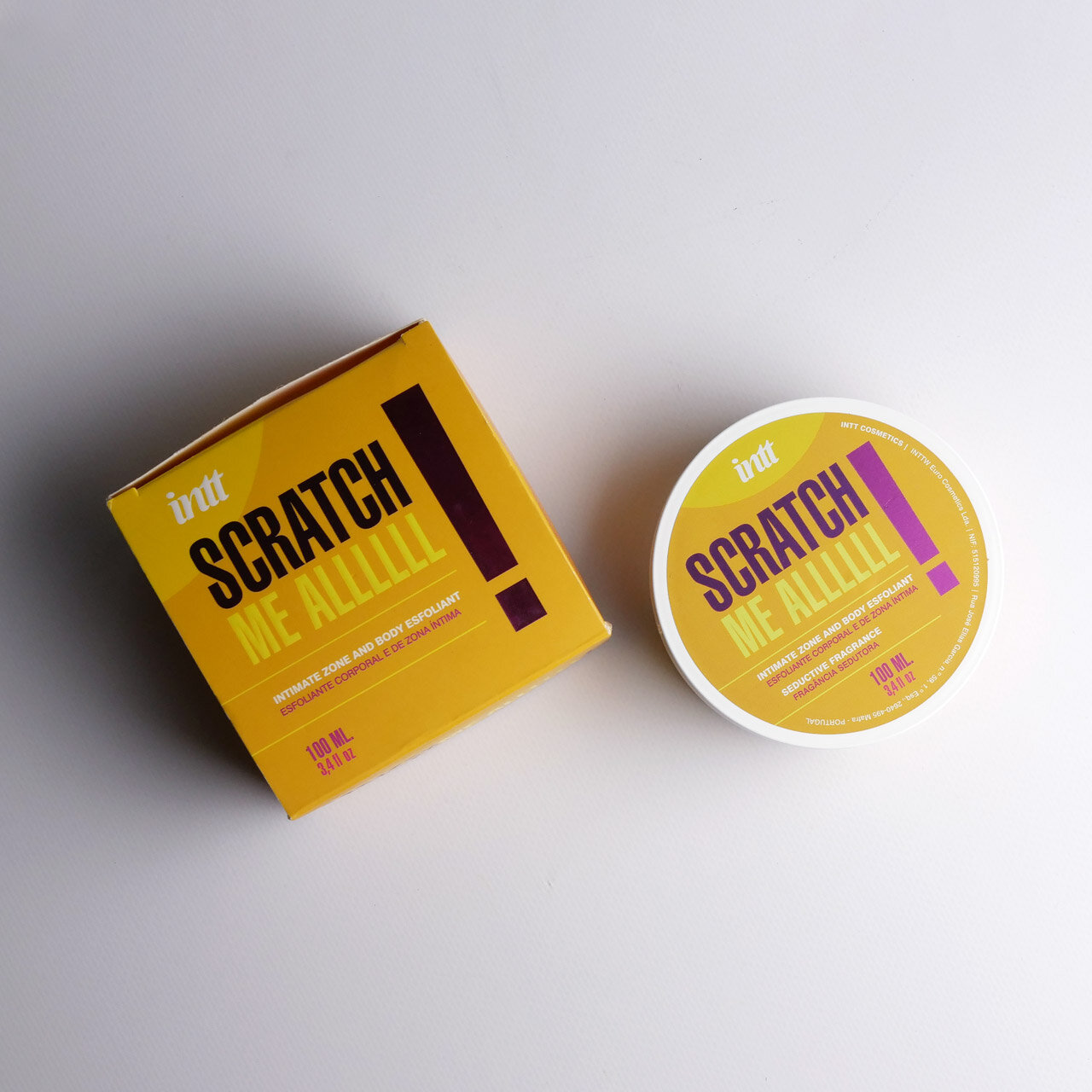 Intt Скраб для тела Scratch Me ALLLLLL обновление и нежность, 100 мл / WB0001
