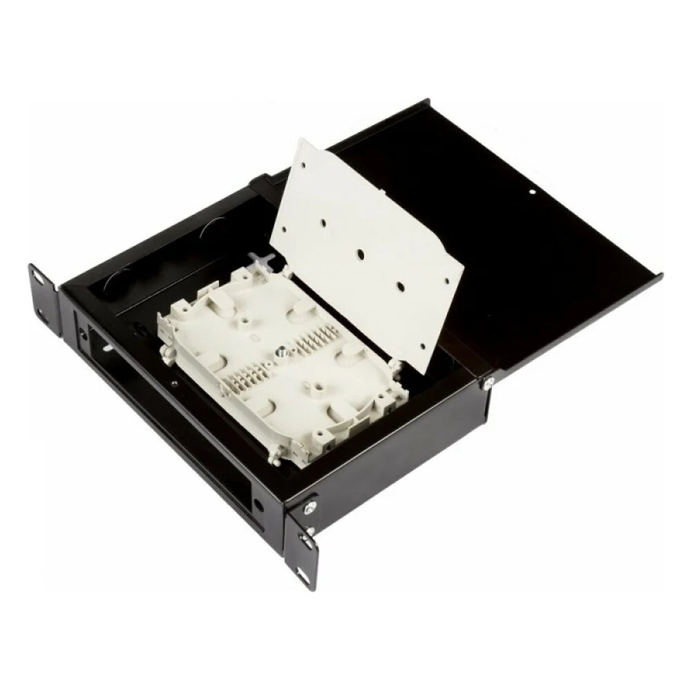 LANMASTER Адаптерная панель на 8 ST/FC адаптеров для кросса LAN-FOB10-1P LAN-FP10-8ST