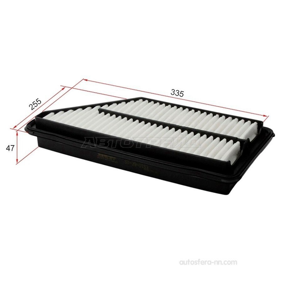 SAT ST390153 Фильтр воздушный Honda Prelude 91-01