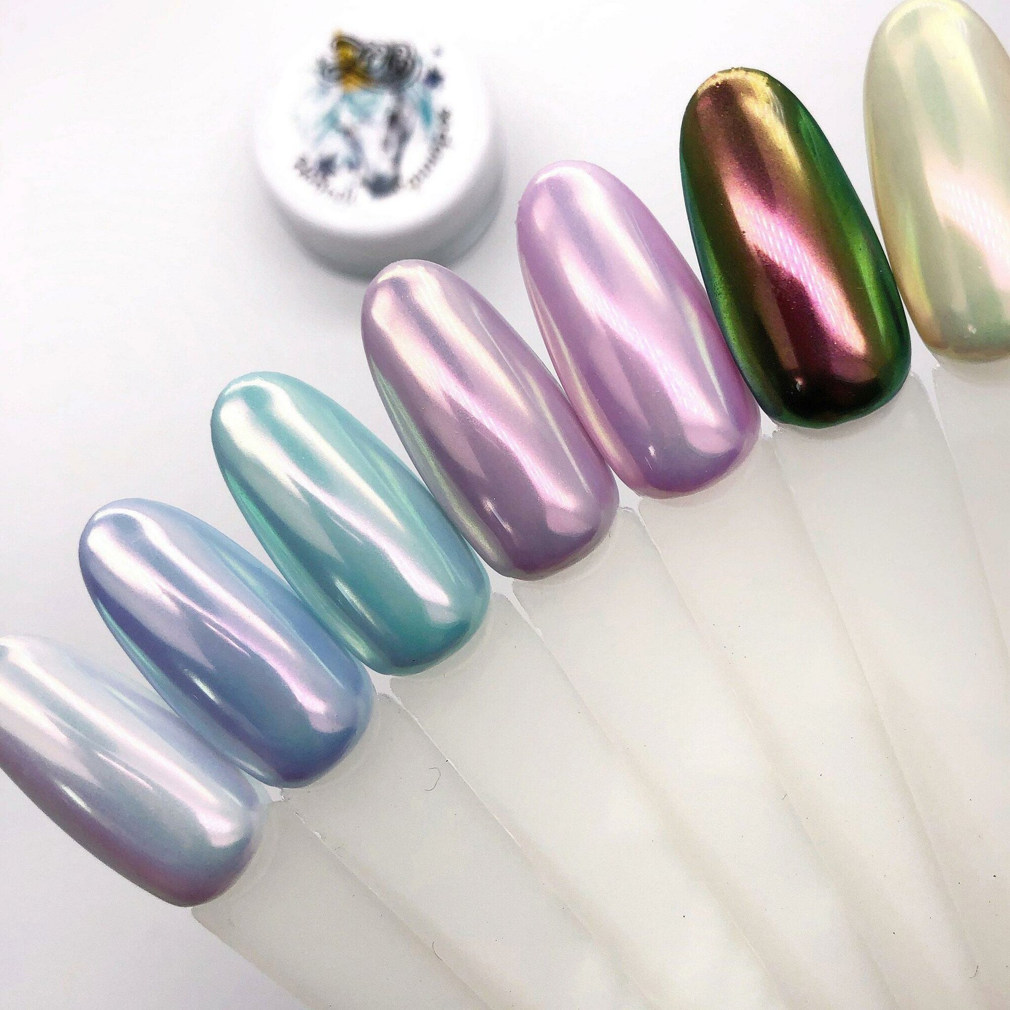 Zoo Nail Art 1189 Пигмент радужный «Новый Единорог» 0,2 г супер-мелкий помол