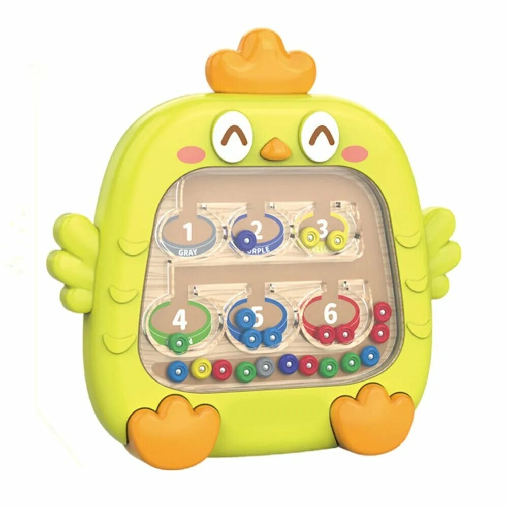 Интерактивная магнитная доска для рисования с темой курицы цифры и цвета